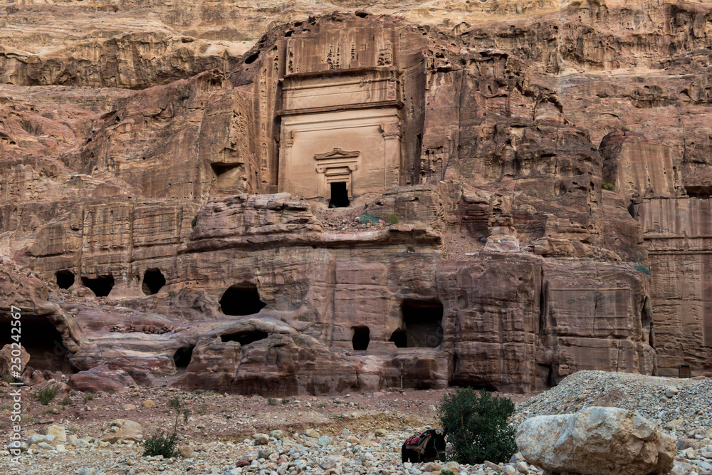 Petra is an ancient city, the capital of Edom (Edom), later the capital ...
