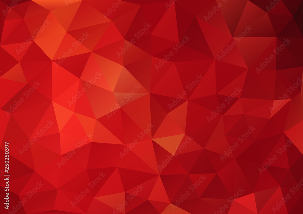 Red Pattern geometric04 Stock Vector | Adobe Stock