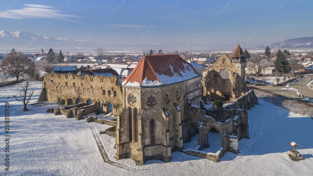 Carta Monastery former Cistercian (Benedictine) religious architecture ...