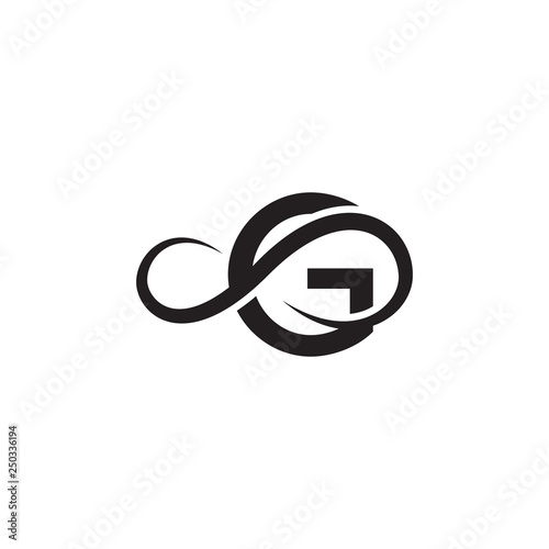 infinity letter g logo vector Stock Vector | Adobe Stock