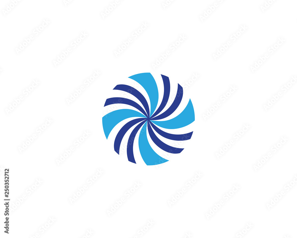 Vortex logo and symbol vector Stock Vector | Adobe Stock