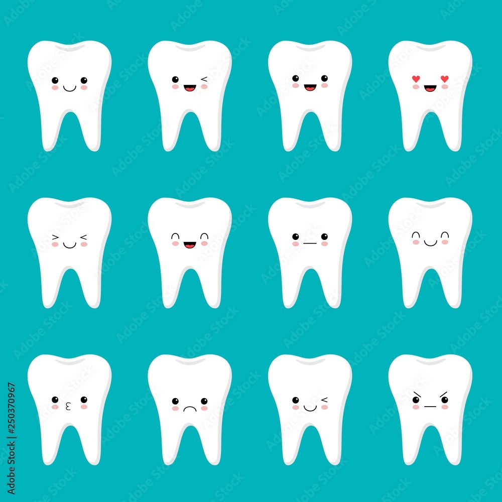 Tooth Cartoon Cute