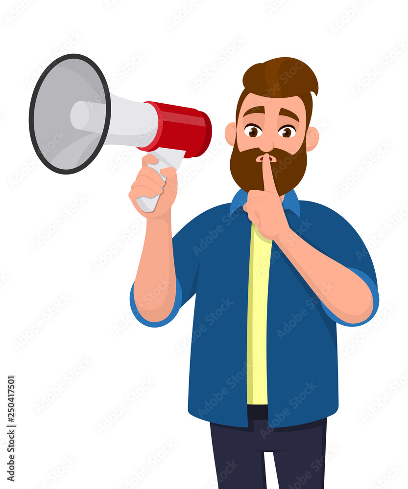 Quiet Please Cartoon