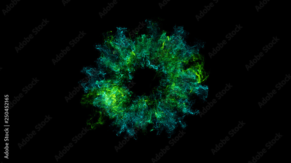 Shockwave Energy Fx Background/ Illustration of a colorful energy wave ...