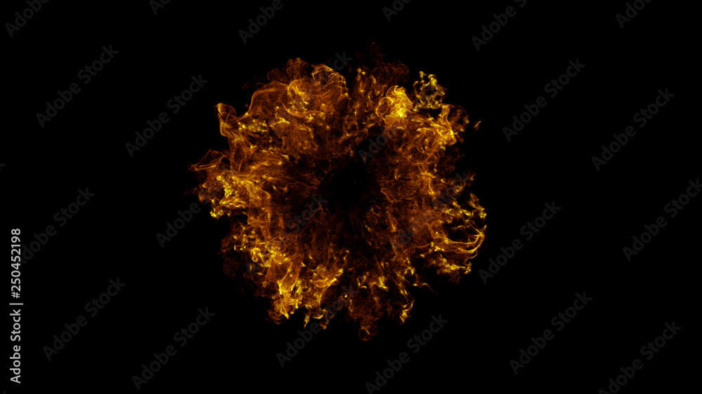 Shockwave Energy Fx Background/ Illustration of a colorful energy wave ...