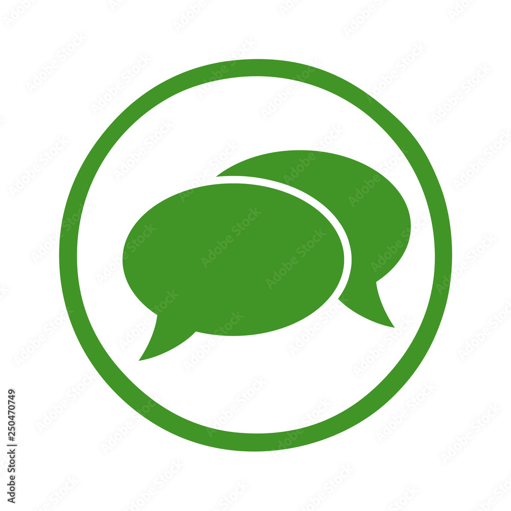 Conversation Icon Green