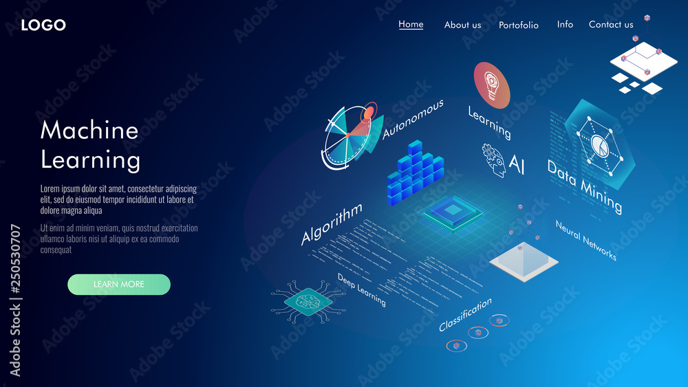 Machine learning, Ai, Data mining, algorithm, algorithm, neural network, deep learning and ...