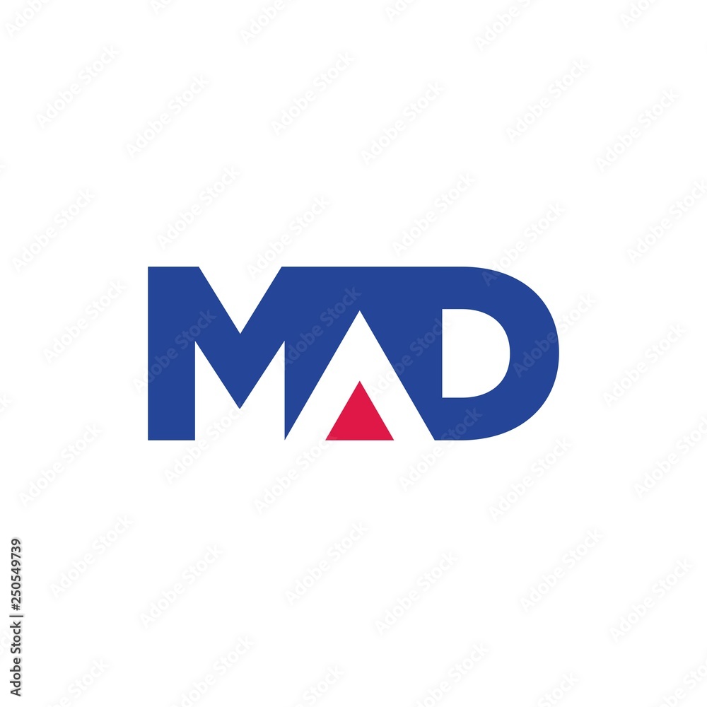 mad play vector logo Stock Vector | Adobe Stock