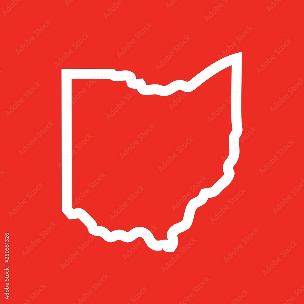 Ohio vector logo. Stock Vector | Adobe Stock