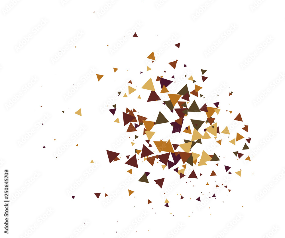 Cool Explosion, Broken Glass, Vector Grunge Blast, Falling Triangle ...