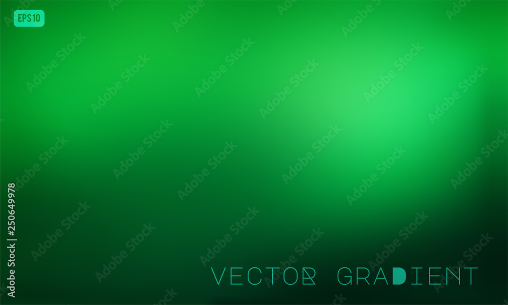 Abstract green vector gradient background. Modern ecology concept ...