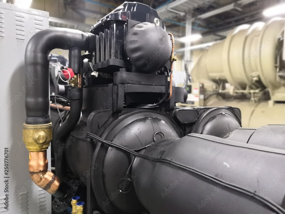 Insulated black rubber for chiller because old black rubber insulation ...