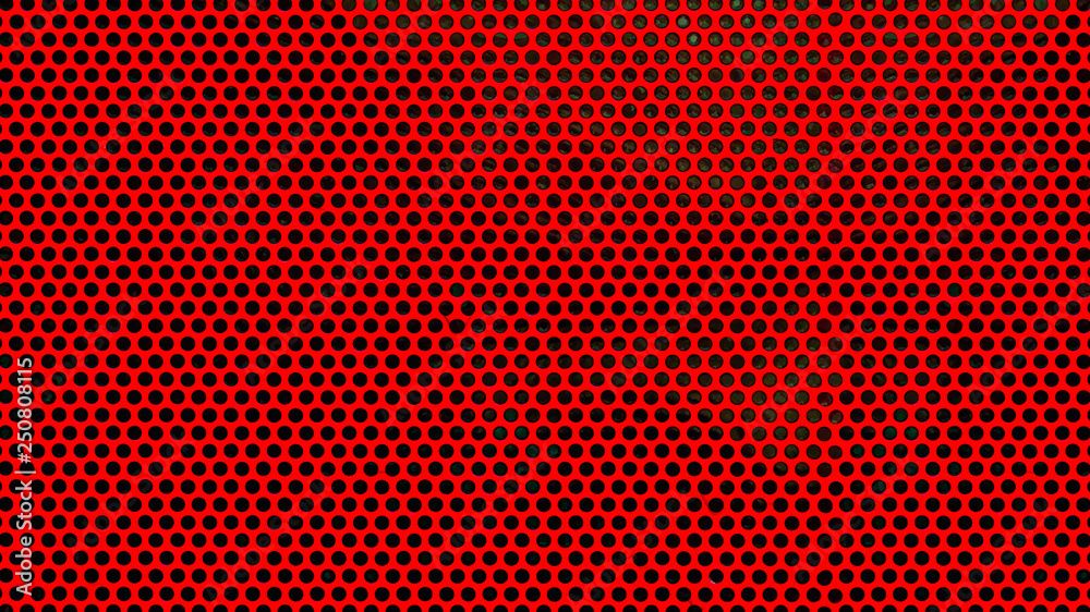 Red metal or steel mesh screen background seamless and texture Stock ...