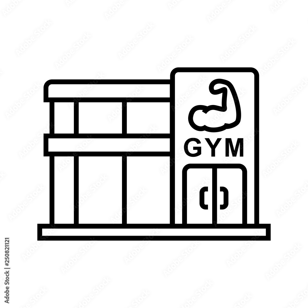 Fitness Center Icon