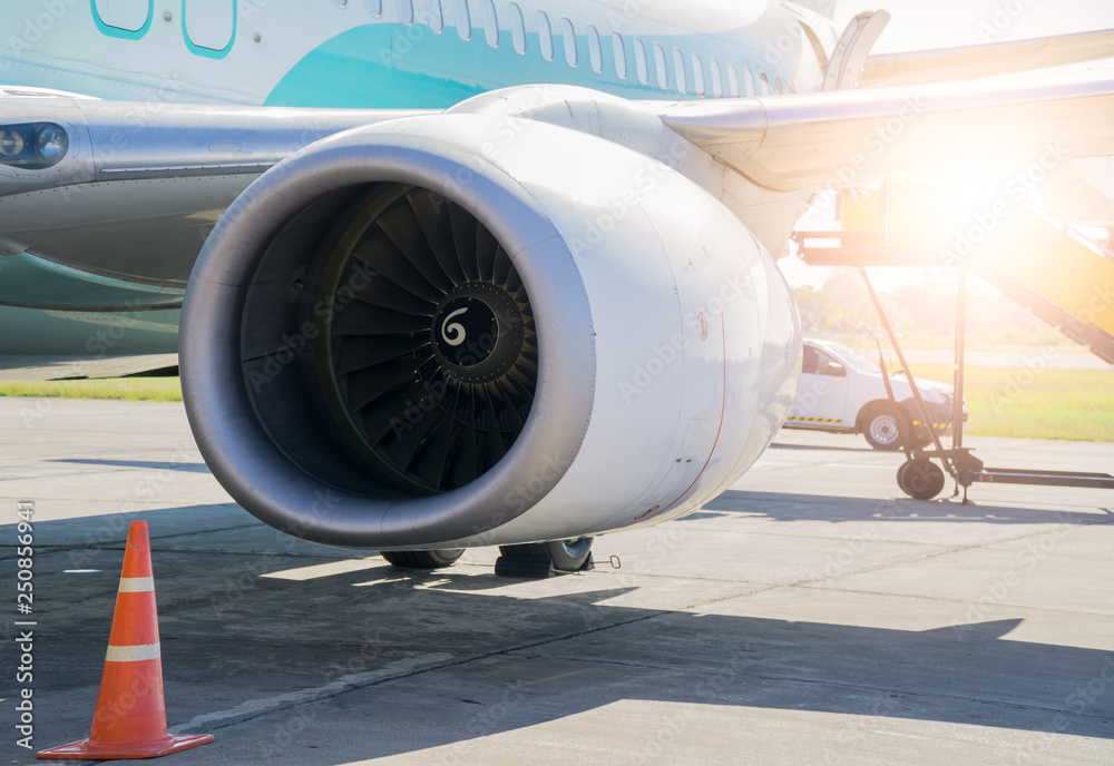 jet engine blades,Turbine Hazardous Area of Aircraft Engines Stock ...