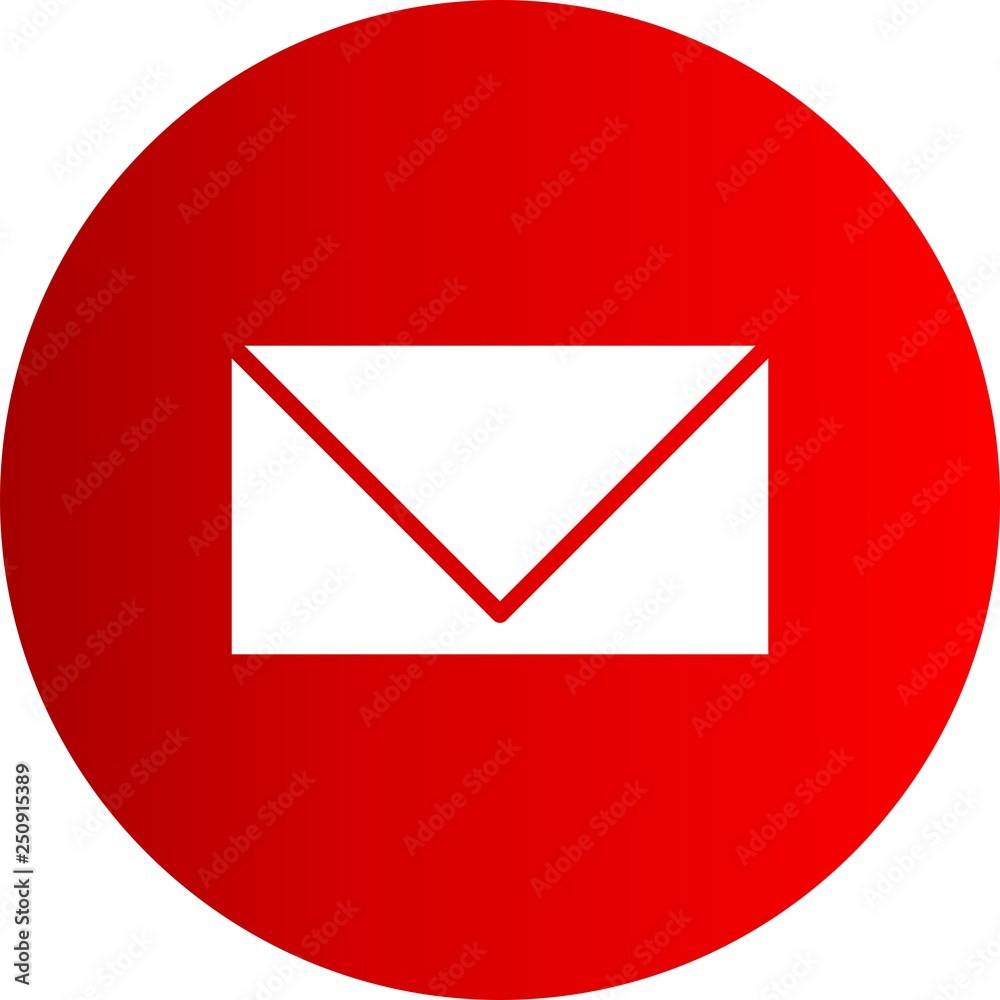 Vector Mail Icon Stock Vector | Adobe Stock