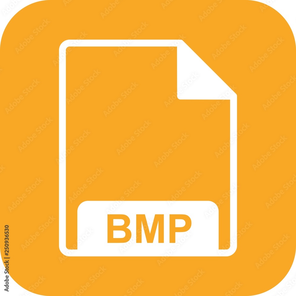 Vector BMP Icon Stock Vector | Adobe Stock