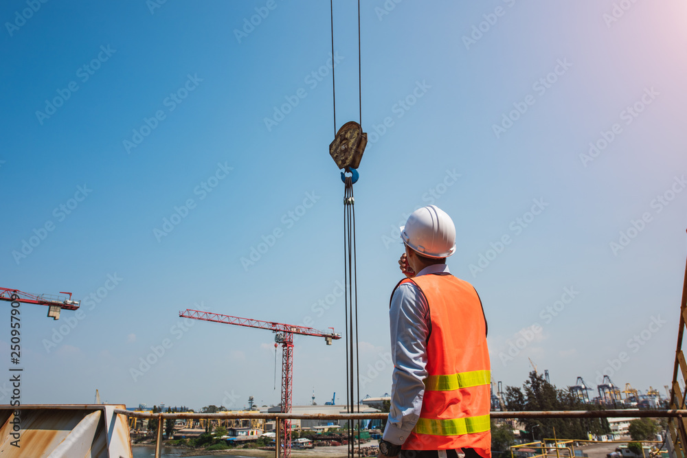 engineering foreman, loading master, controller in working place ...