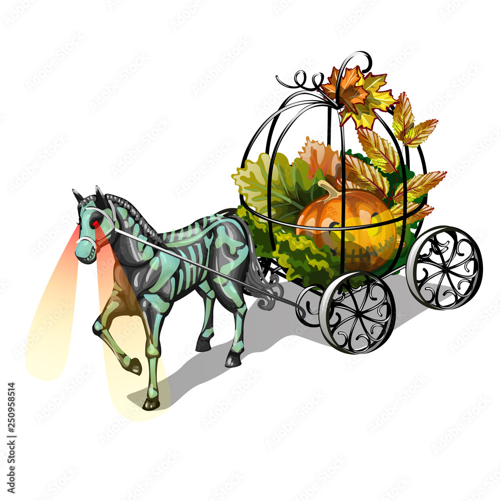 Horse Carriage Cartoon