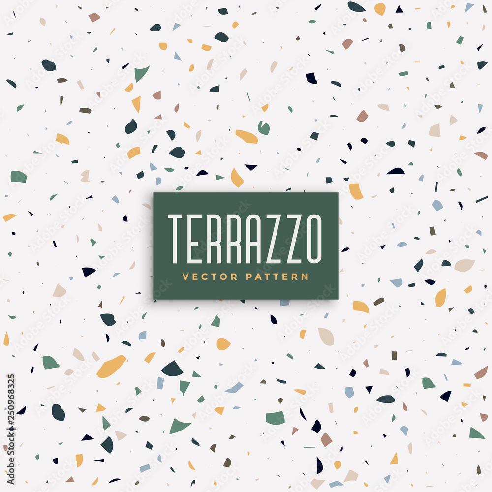 terrazzo floor texture pattern background Stock Vector | Adobe Stock