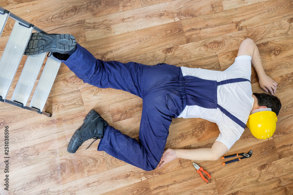 Construction Worker Fall
