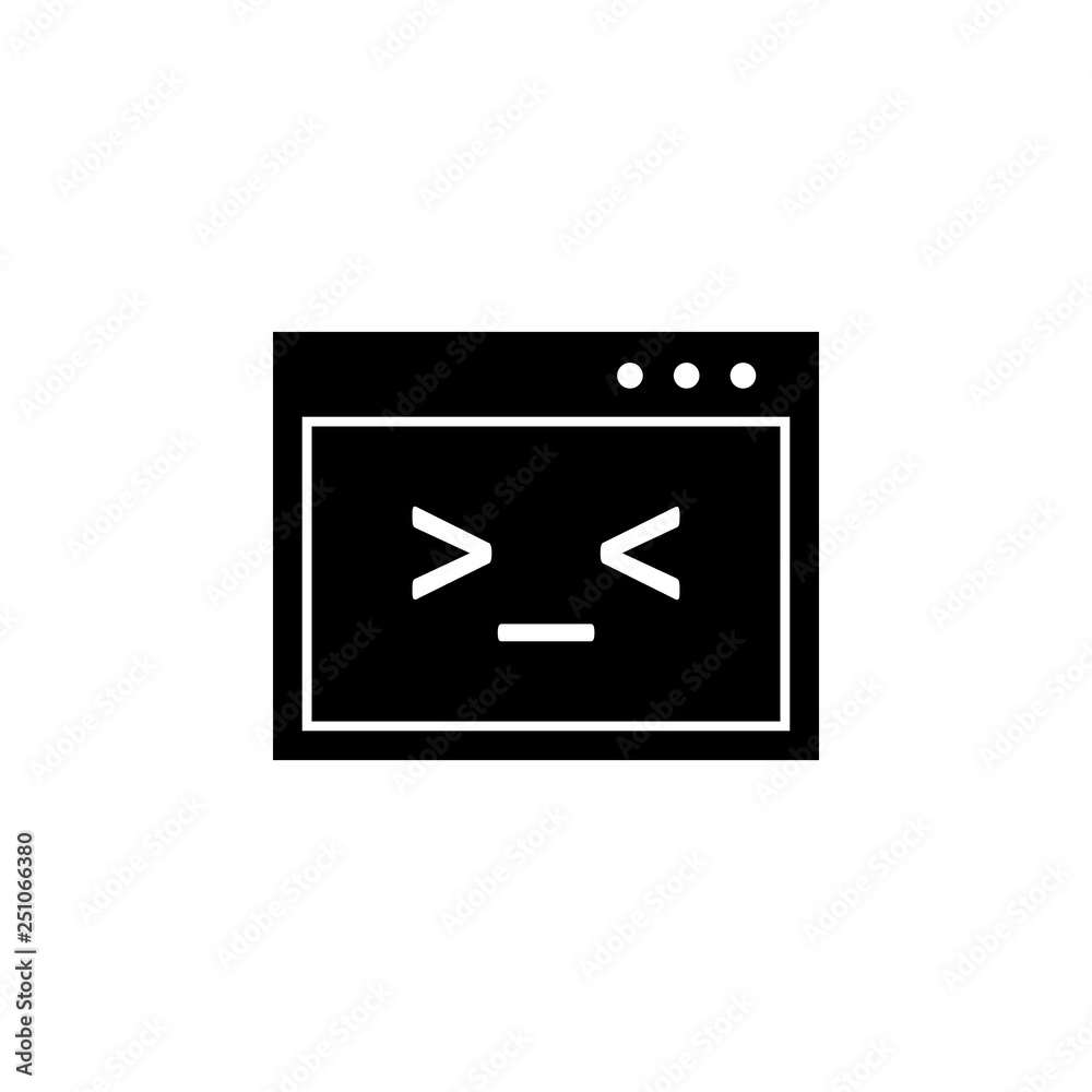 Code Script Unix Icon Signs And Symbols Can Be Used For Web Logo Mobile App Ui Ux Stock