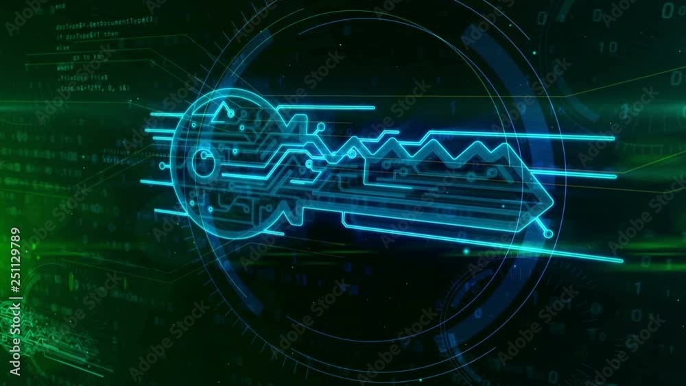 Cyber security, data protection and digital key sign on dynamic 3D ...