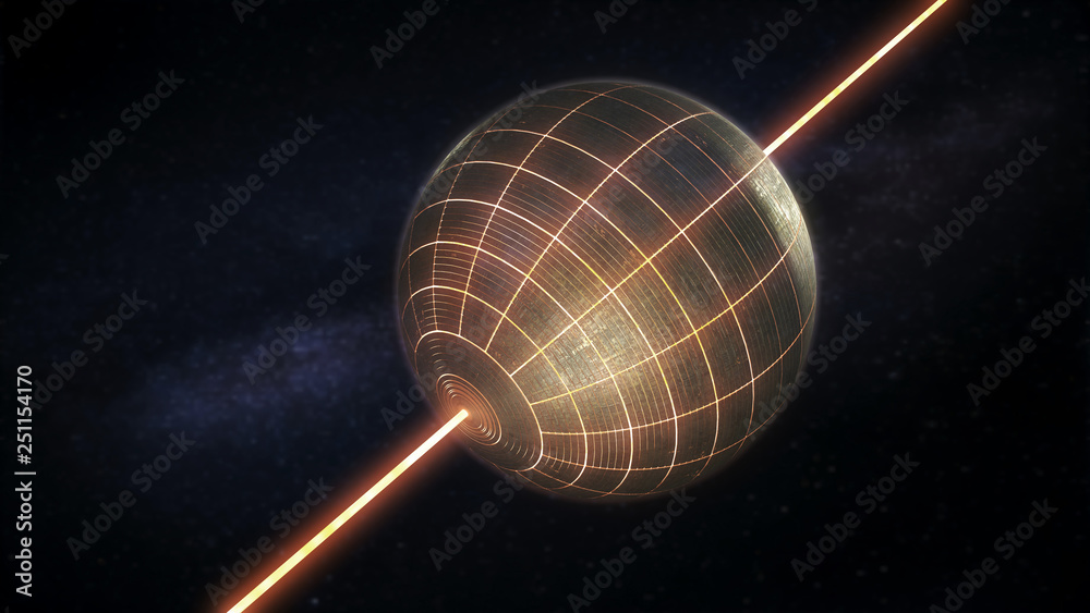 Dyson sphere Stock Photo | Adobe Stock