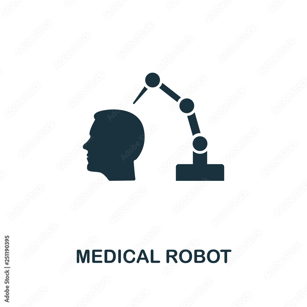 Medical Robot icon. Premium style design from future technology icons ...