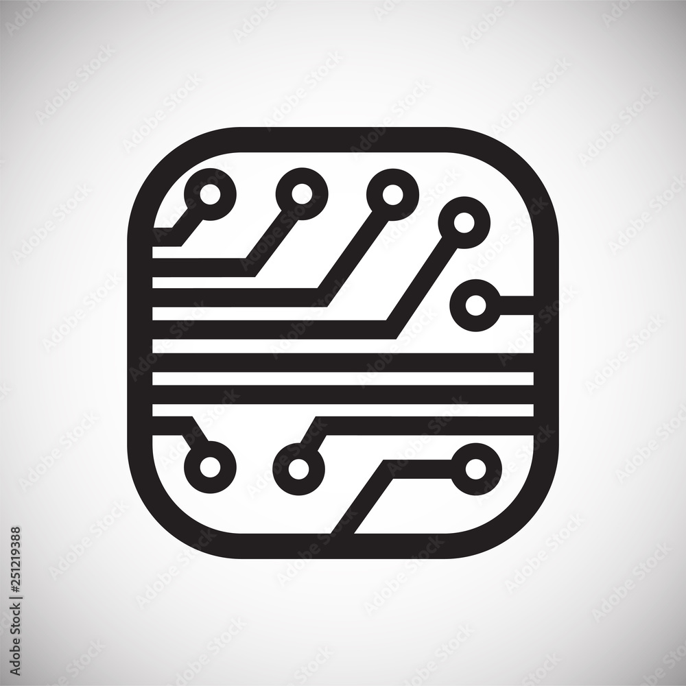 Electric Circuit Icon