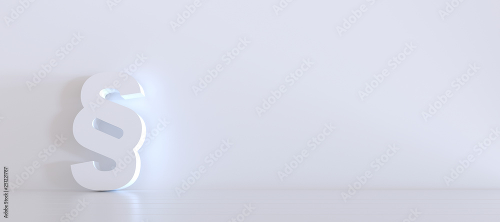 Symbol of Law and Justice - Paragraph / section sign Stock Illustration ...