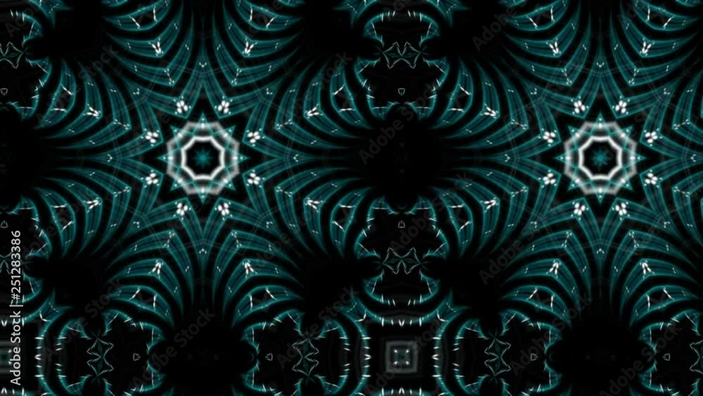 Kaleida Shapes Seamless and quick background kaleidoscopic (pattern ...