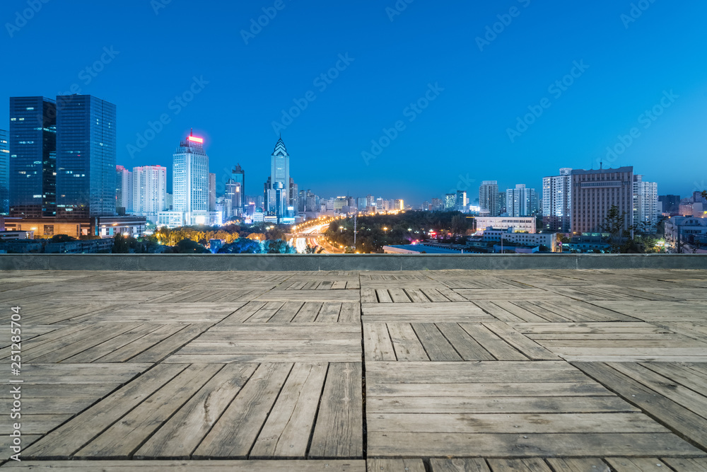 urumqi skyline at night Stock Photo | Adobe Stock