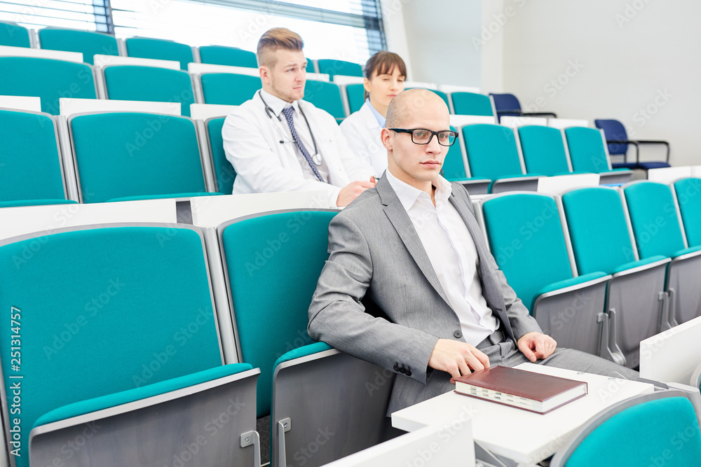 Man as medicine student Stock Photo | Adobe Stock