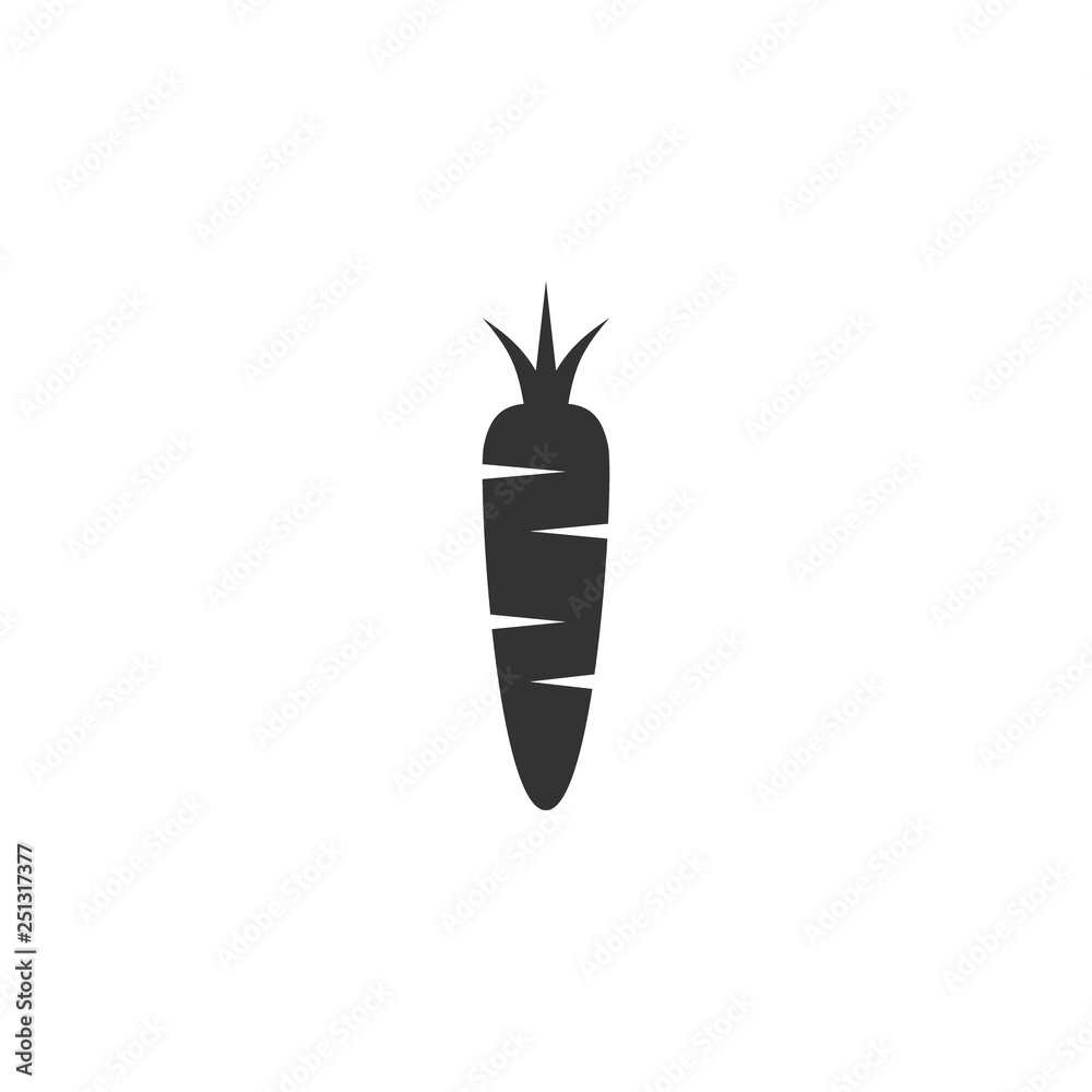 Black Carrot Icon