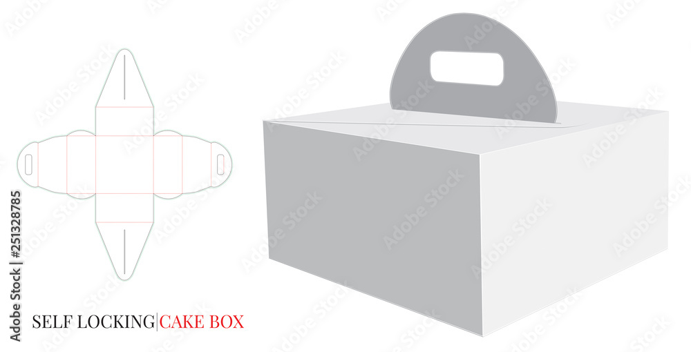 Box Template With Handle
