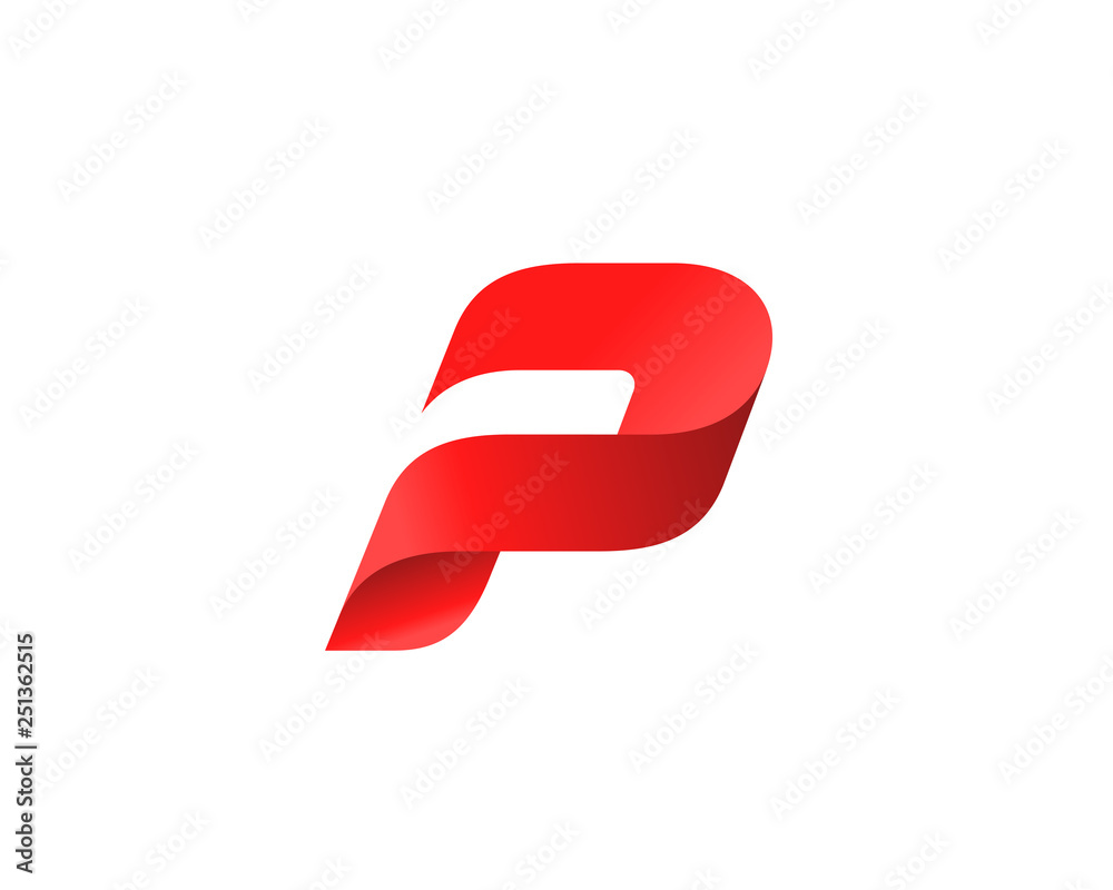 Letter P logo icon design template elements Stock Vector | Adobe Stock