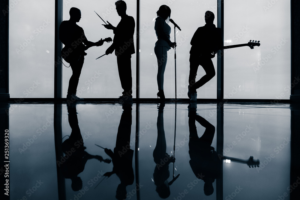 Concert Band Silhouette