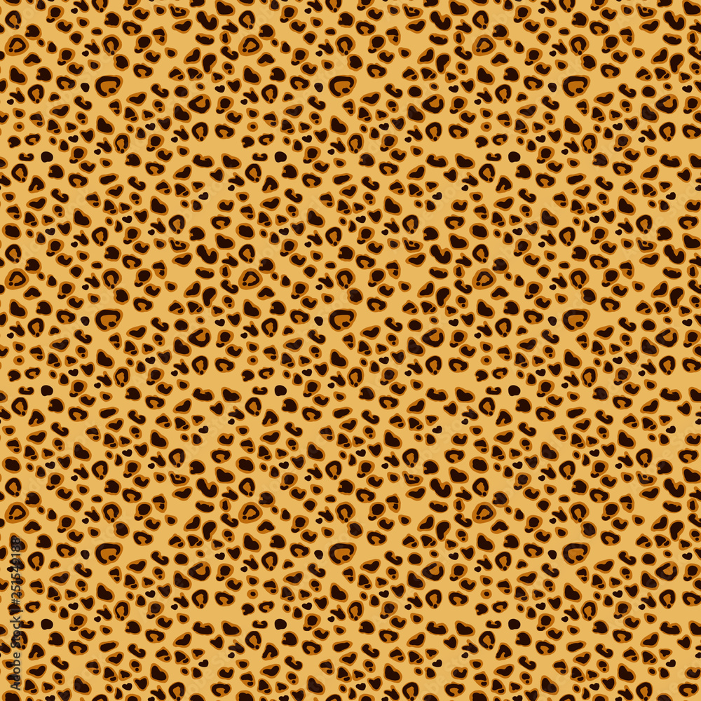 leopard seamless texture in high resolution illustration Stock Photo ...