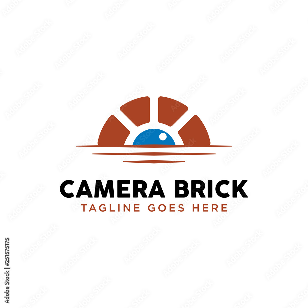 Canal/Waterway Brick Bridge Logo Design Inspiration Stock Vector ...