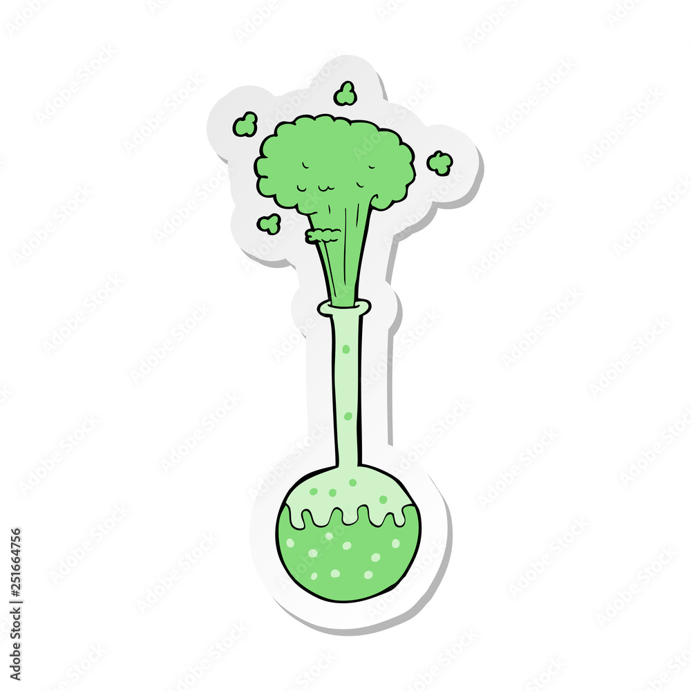 Science Explosion Cartoon