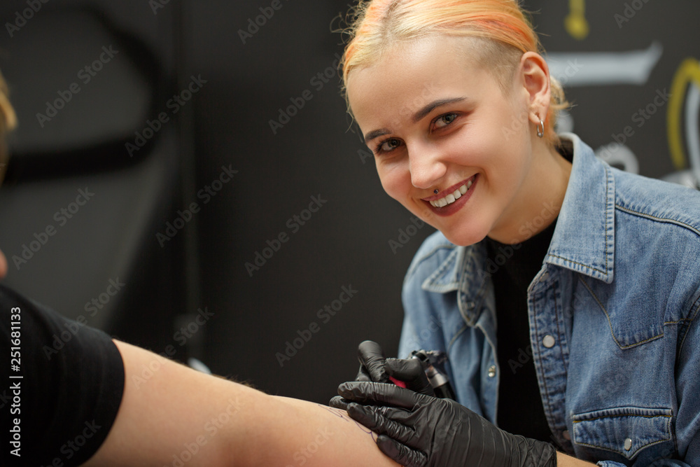 Professional Girl Tattoo Photography