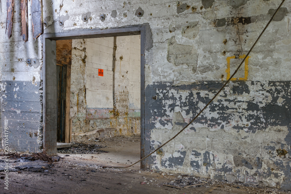 Abandoned Warehouse Wall