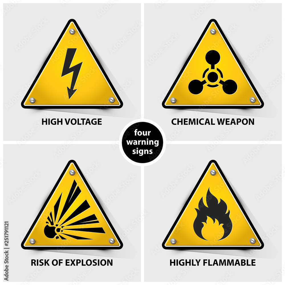 International Danger Symbols