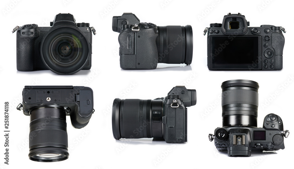 Modern digital camera Stock Photo | Adobe Stock