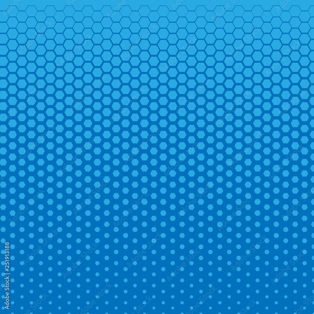 Monochrome Dots Background. Blue color. Abstract Fade Backdrop. Vintage ...