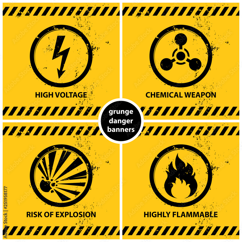 International Danger Symbols