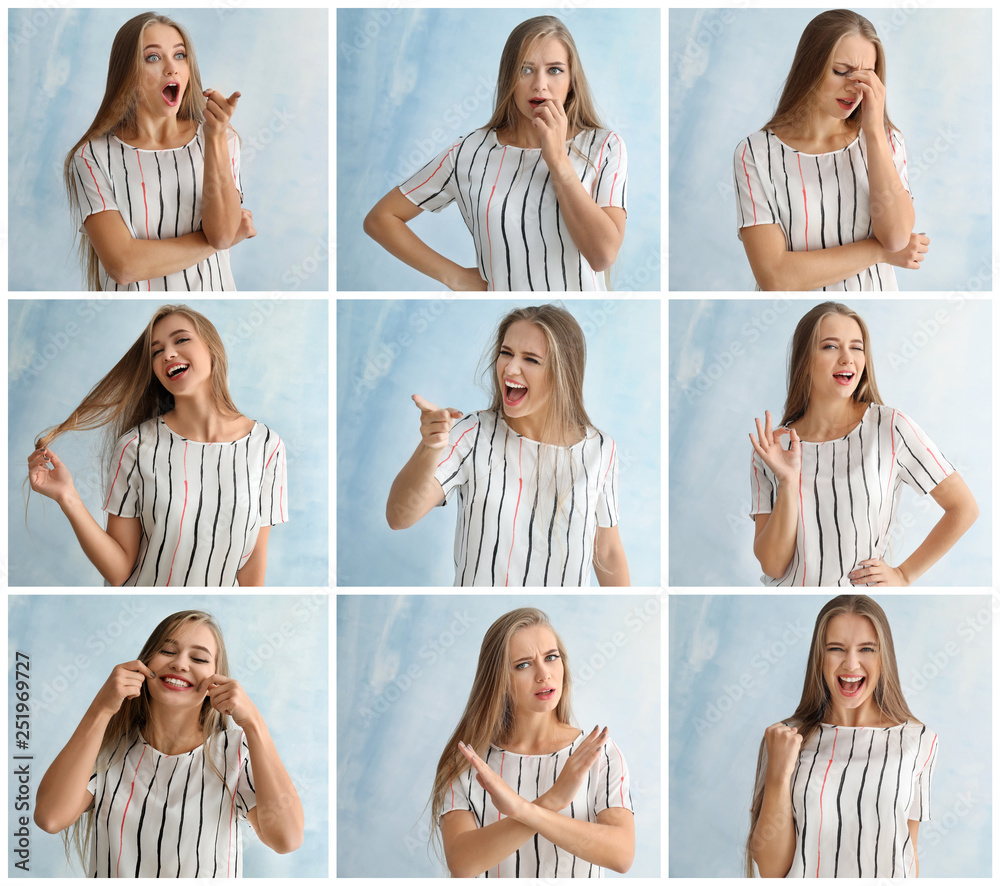 Bothered teenage boy on white background Stock Photo | Adobe Stock