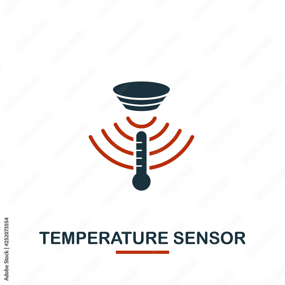 Temperature Sensor icon from sensors icons collection. Creative two ...