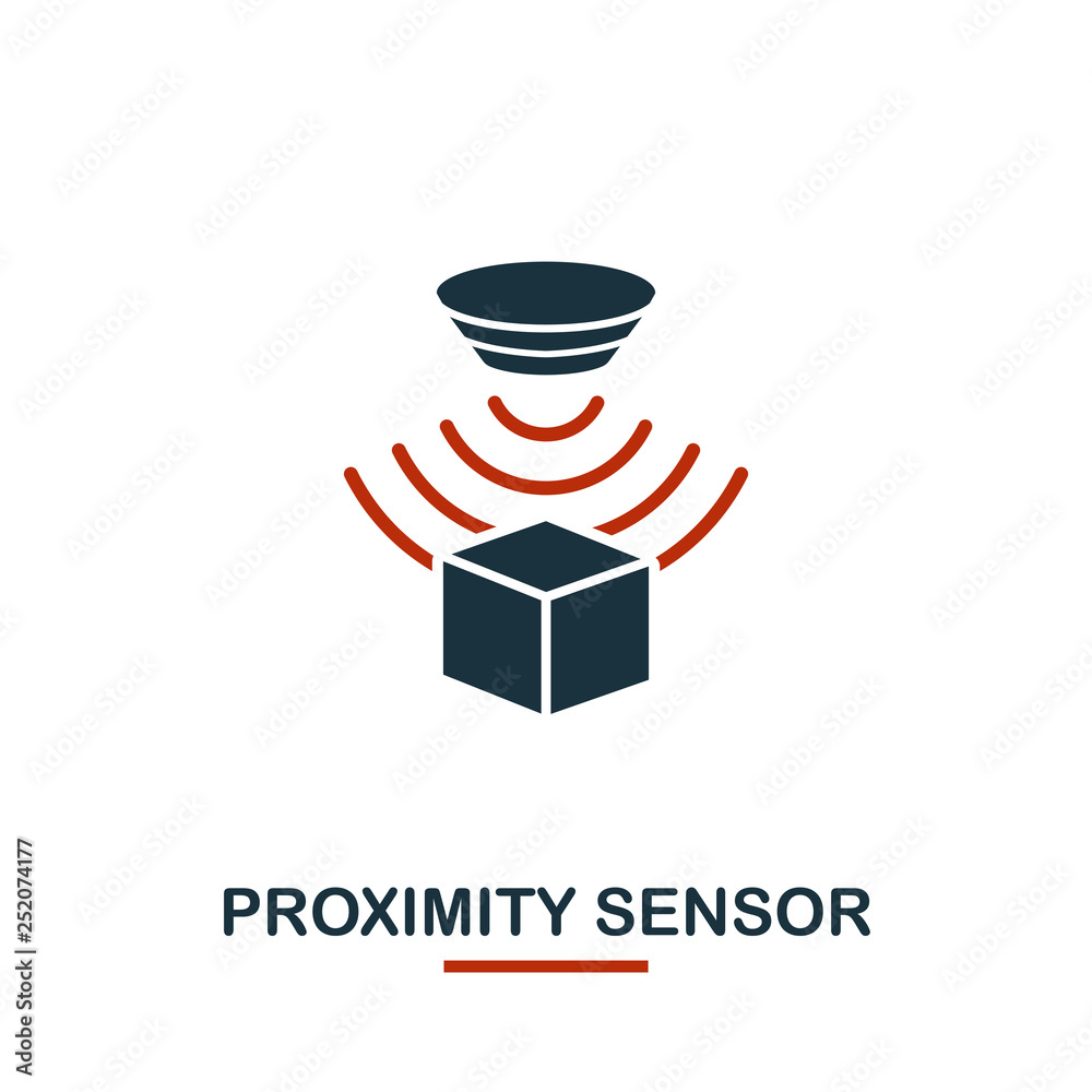 Proximity Sensor icon from sensors icons collection. Creative two ...
